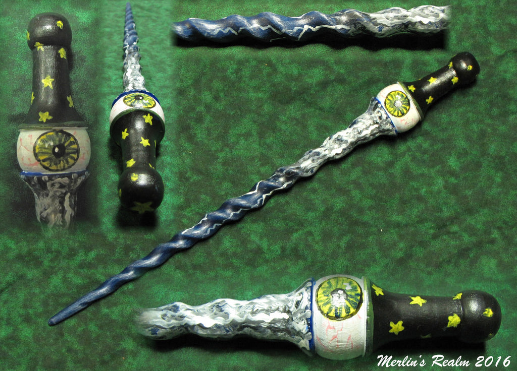 Eye of the Beholder Wizard Magic Wand – Merlin's Realm